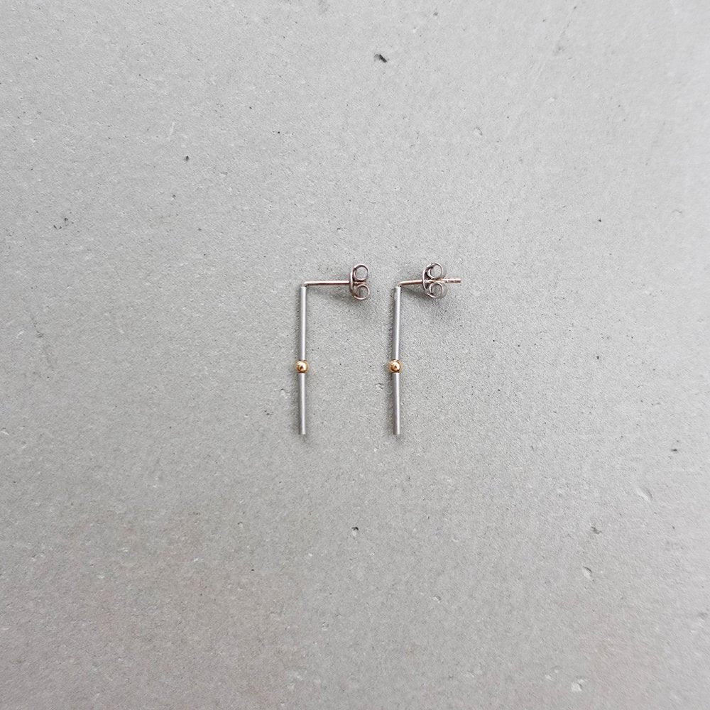 AGATA BIELEN - POINT LINE EARRINGS AB_PL_E2 – YEANAY