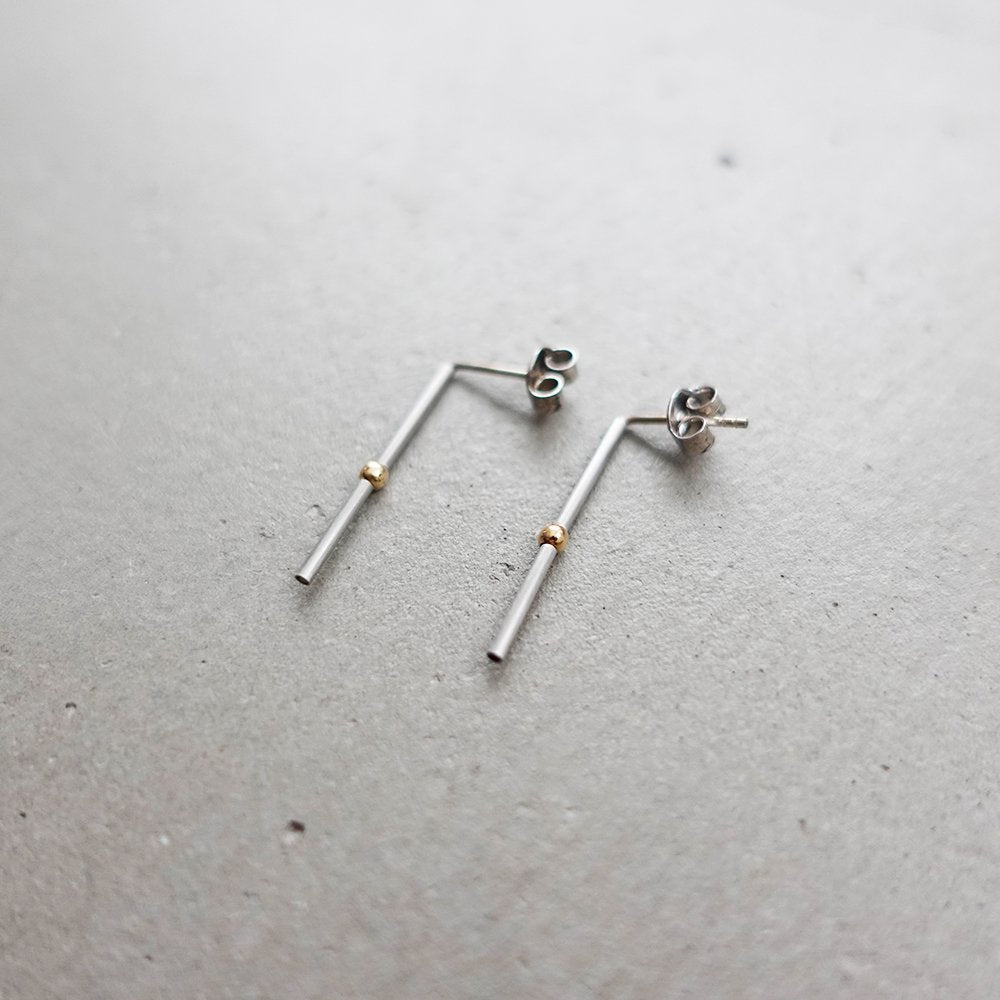 AGATA BIELEN - POINT LINE EARRINGS AB_PL_E2 – YEANAY